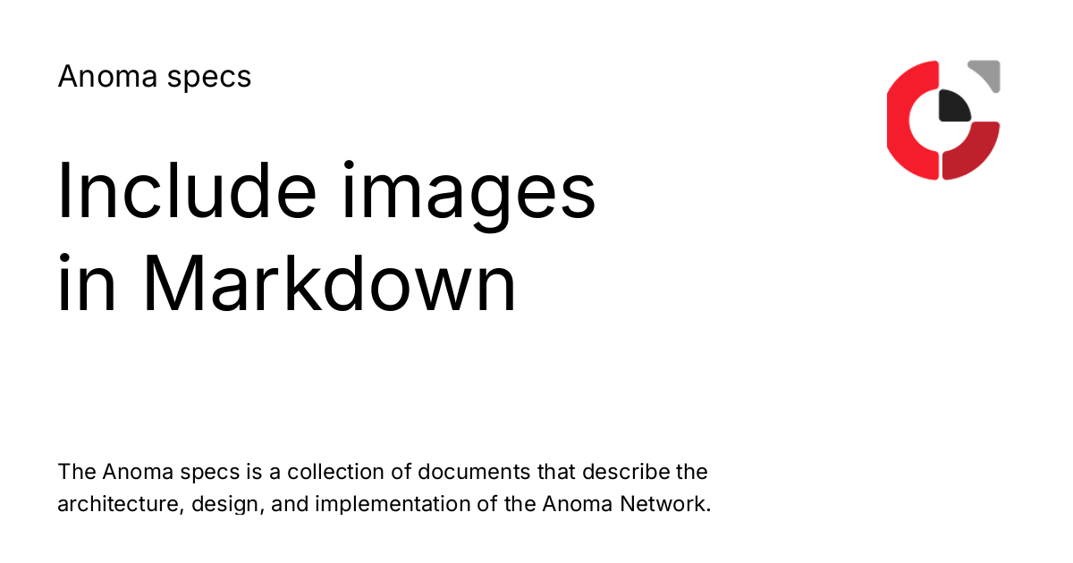 Include images in Markdown - Anoma specs
